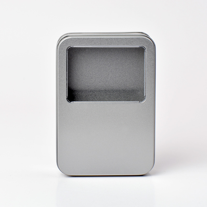 【MOQ 1000 PCS ONLY】TIN BOX WITH PVC WINDOW
